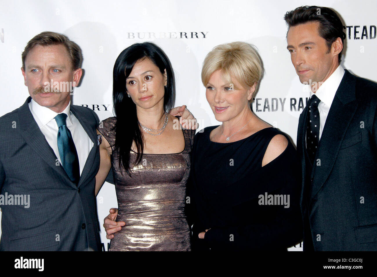 Daniel Craig, Satsuki Mitchell, Deborra-Lee Furness et Hugh Jackman ...