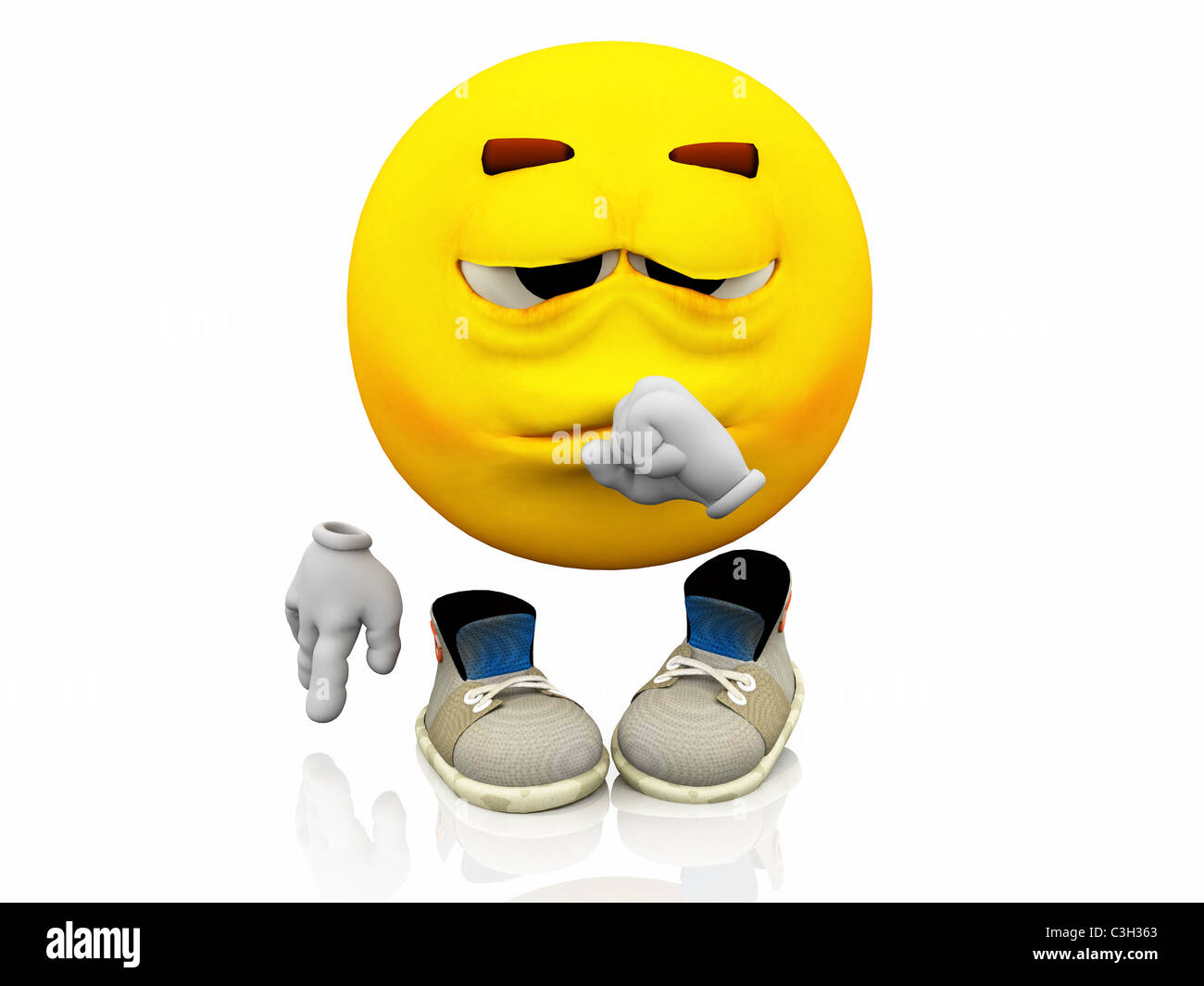 Smiley, émoticone. L'expression du visage. L'expression émotionnelle ...