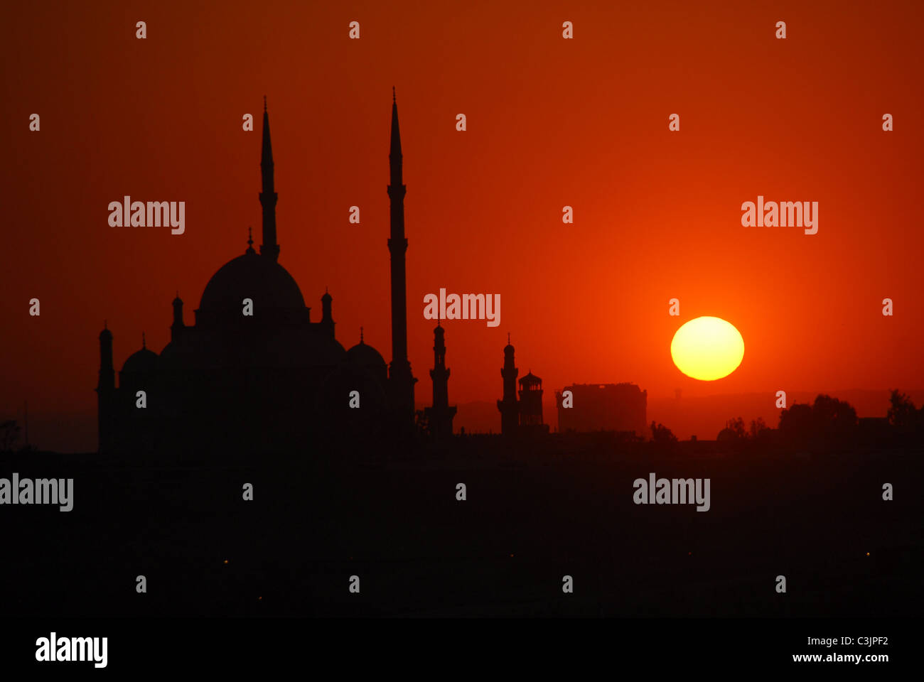 Citadelle de Saladin au Caire, une forteresse islamique médiéval qui ...