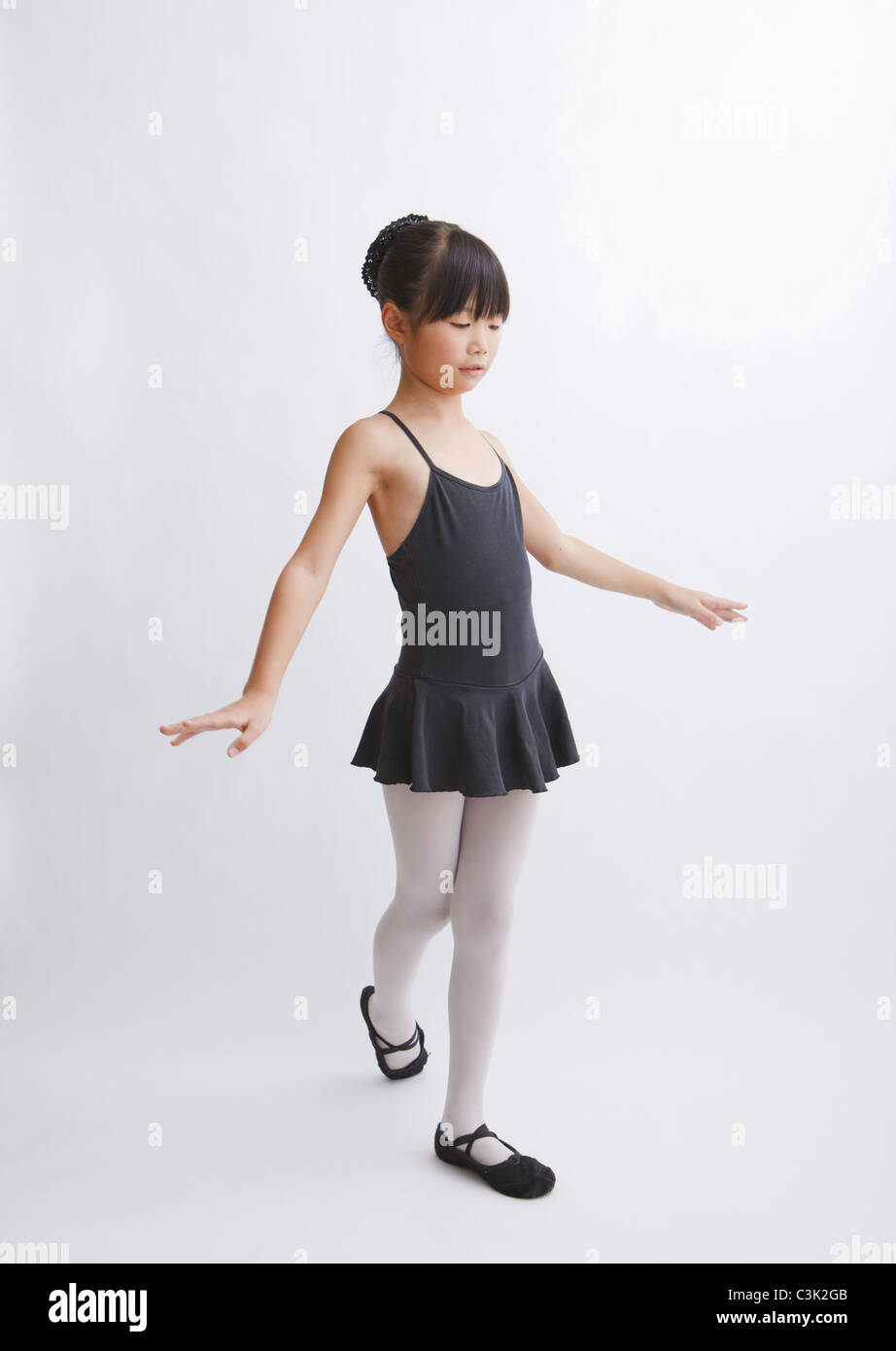 Ballet girl leotard and tights Banque de photographies et d’images à ...