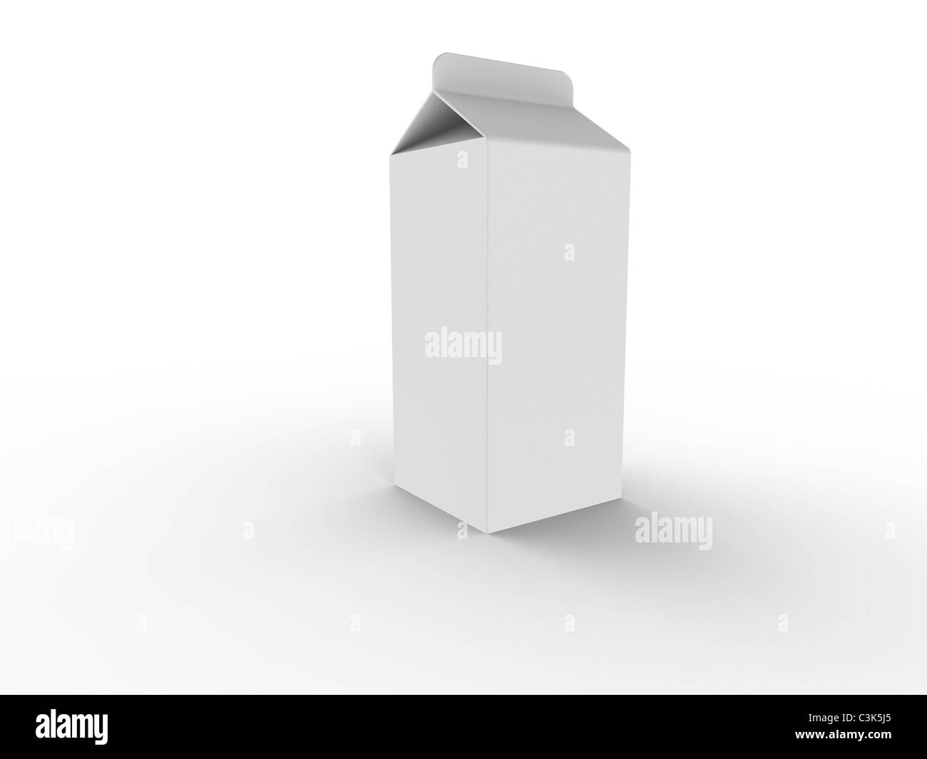 Milk carton d Banque d'images noir et blanc - Alamy