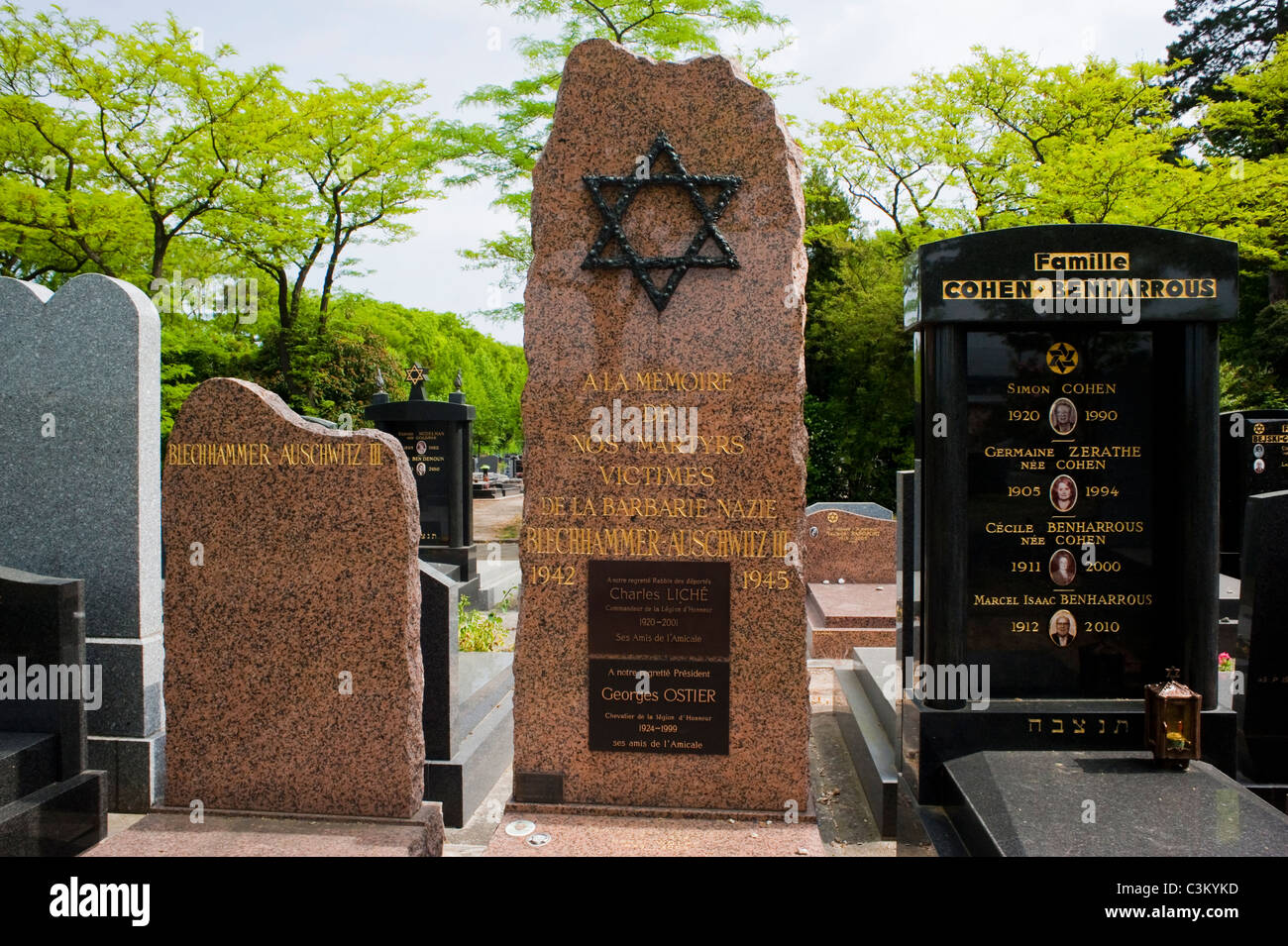 Mémorial juif victimes allemandes camps de concentration seconde guerre ...