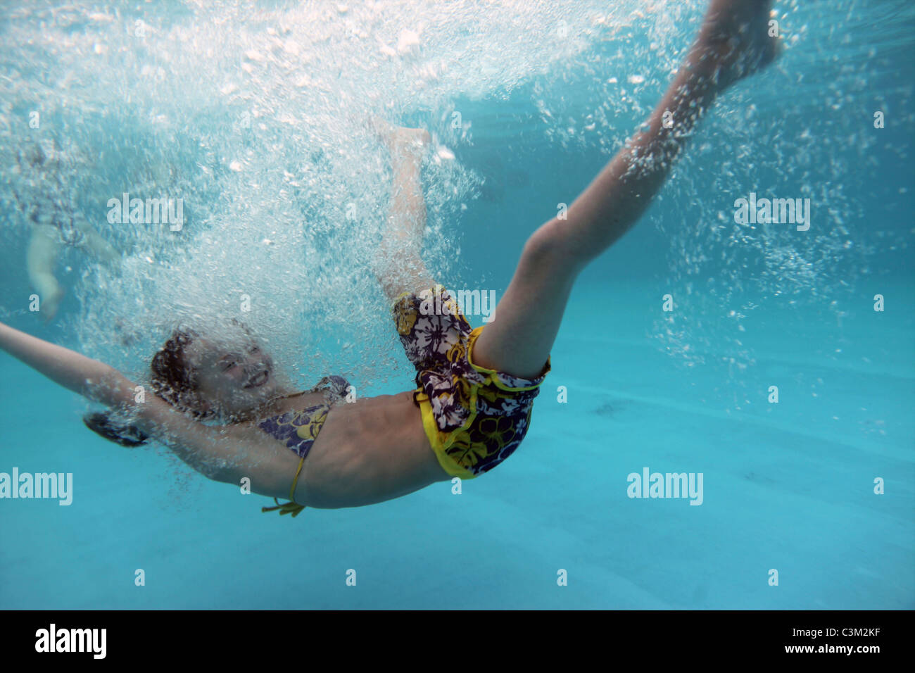 Nageur enfants Banque d'image et photos - Alamy