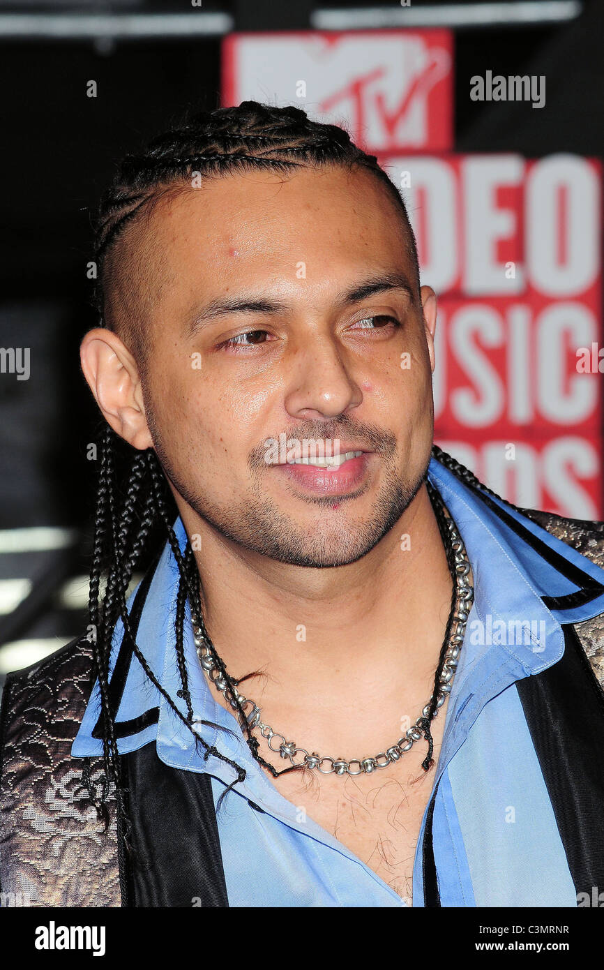 Chanteur de reggae SEAN PAUL MTV Video Music Awards 2009 (mesures ...