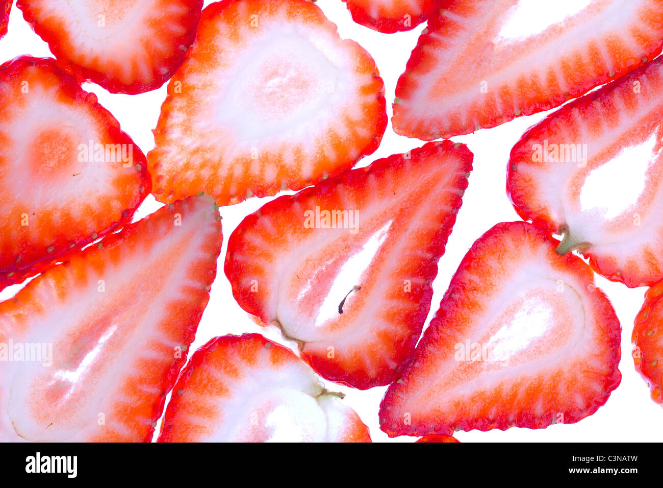 Fond fraise Banque de photographies et d’images à haute résolution - Alamy
