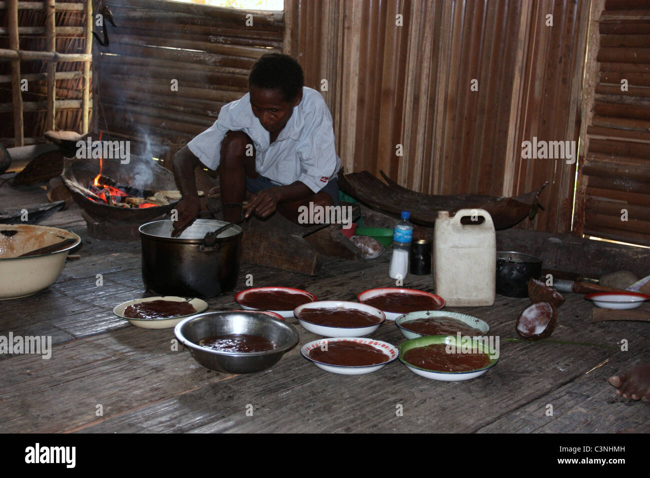 Fabrication de sagou Banque de photographies et d’images à haute ...