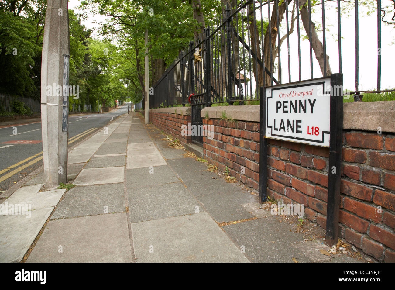 Penny lane sign Banque de photographies et d’images à haute résolution ...