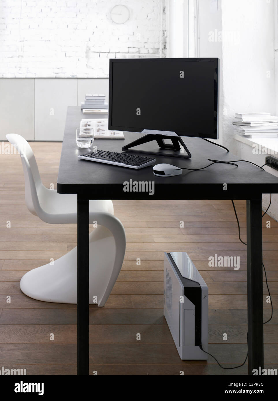 Poste de travail informatique Banque de photographies et d’images à ...