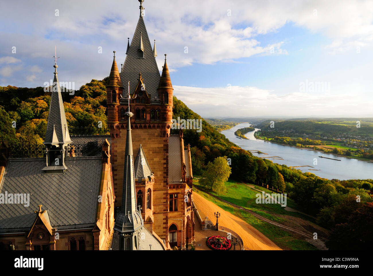 Rhine castle Banque de photographies et d’images à haute résolution - Alamy