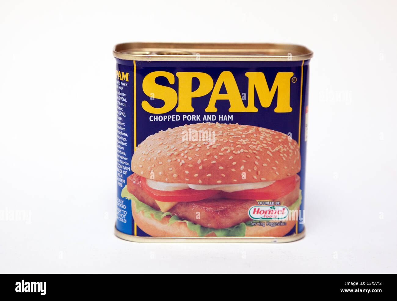 Luncheon meat spam can Banque de photographies et d’images à haute ...