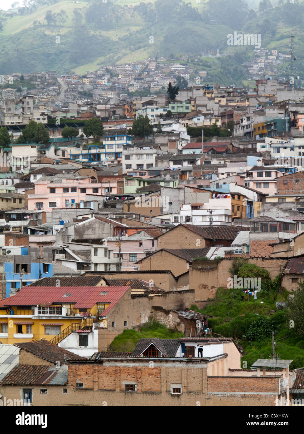 Quito cityscape Banque de photographies et d’images à haute résolution ...