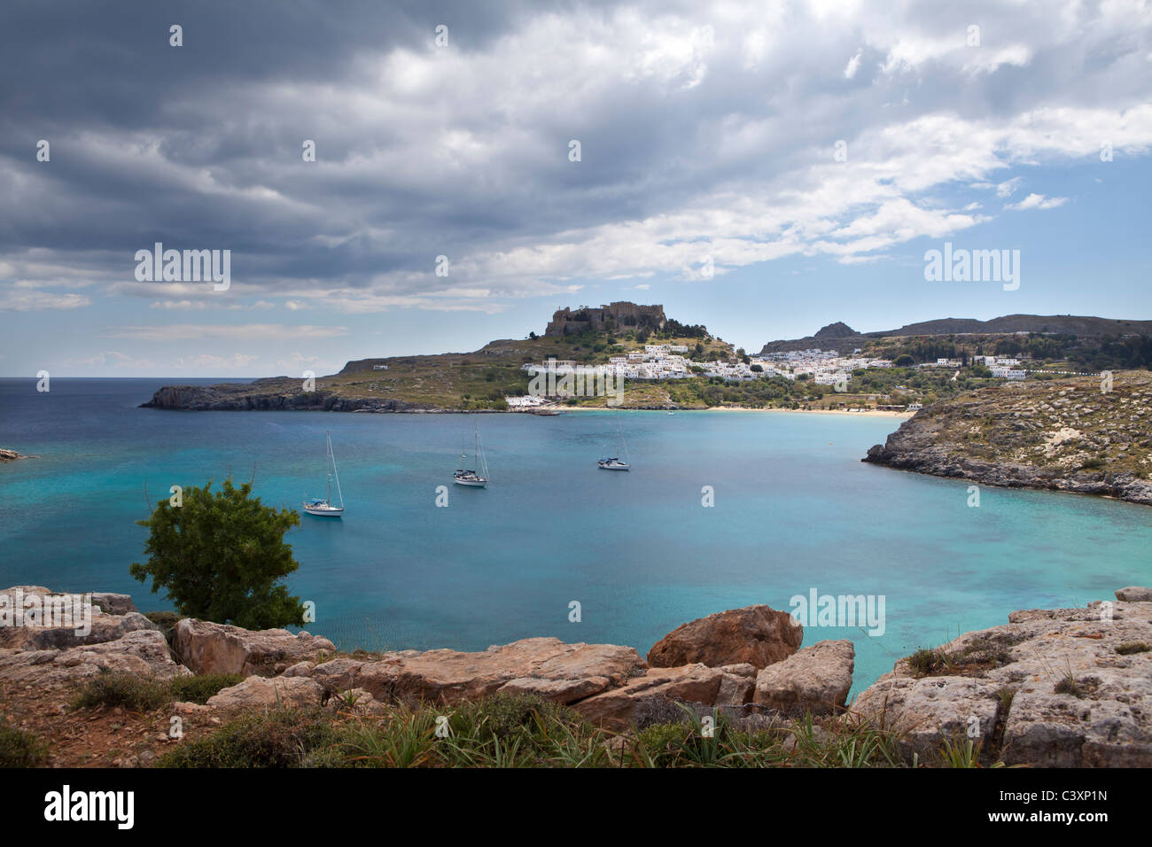 Fort de lindos Banque de photographies et d’images à haute résolution ...