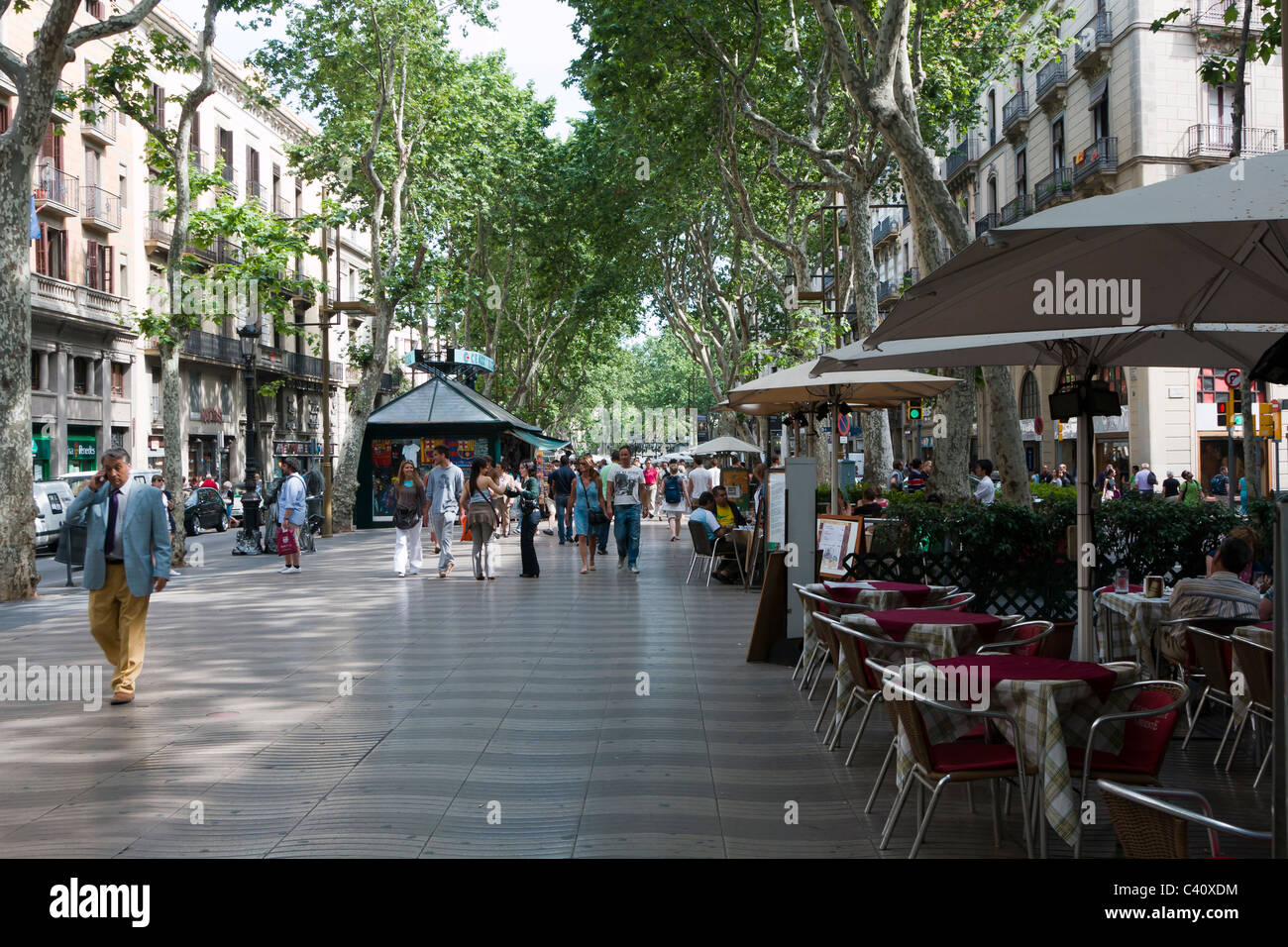 La ramblas barcelona Banque de photographies et d’images à haute résolution - Alamy