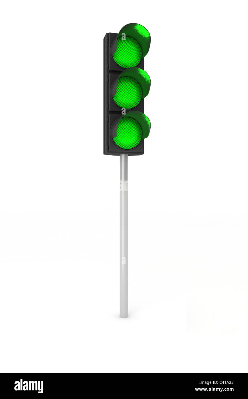 Feu vert stoplight Banque de photographies et d’images à haute ...