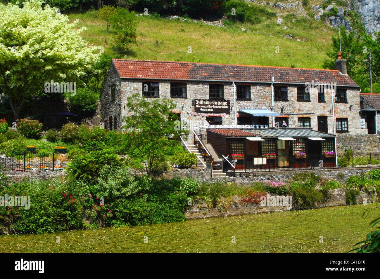 Cheddar village somerset england united Banque de photographies et d ...