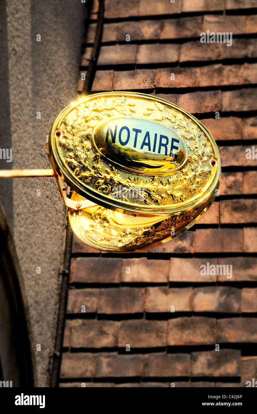 Notaire france Banque de photographies et d’images à haute résolution ...
