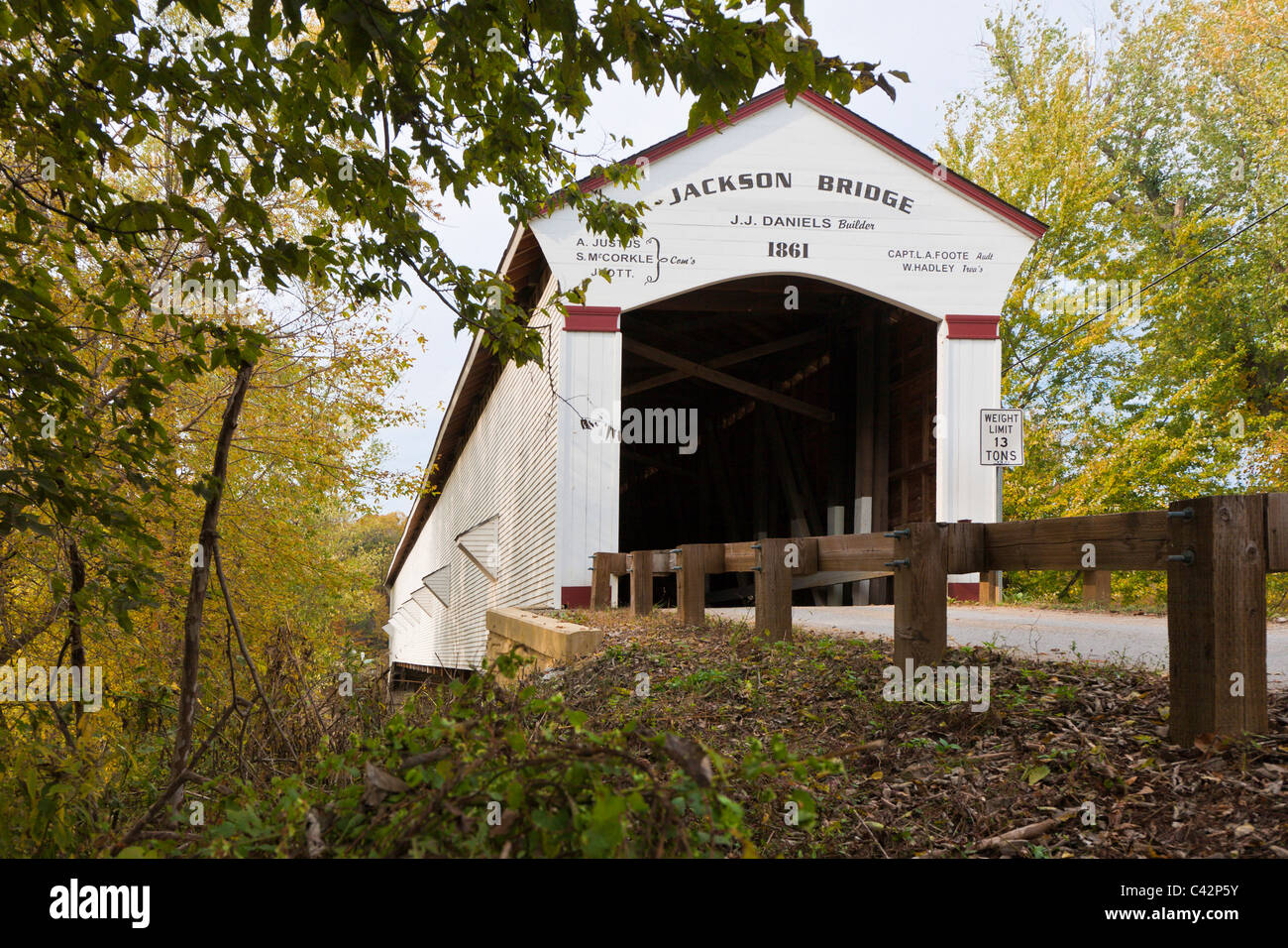 Jackson mill bridge Banque de photographies et d’images à haute ...