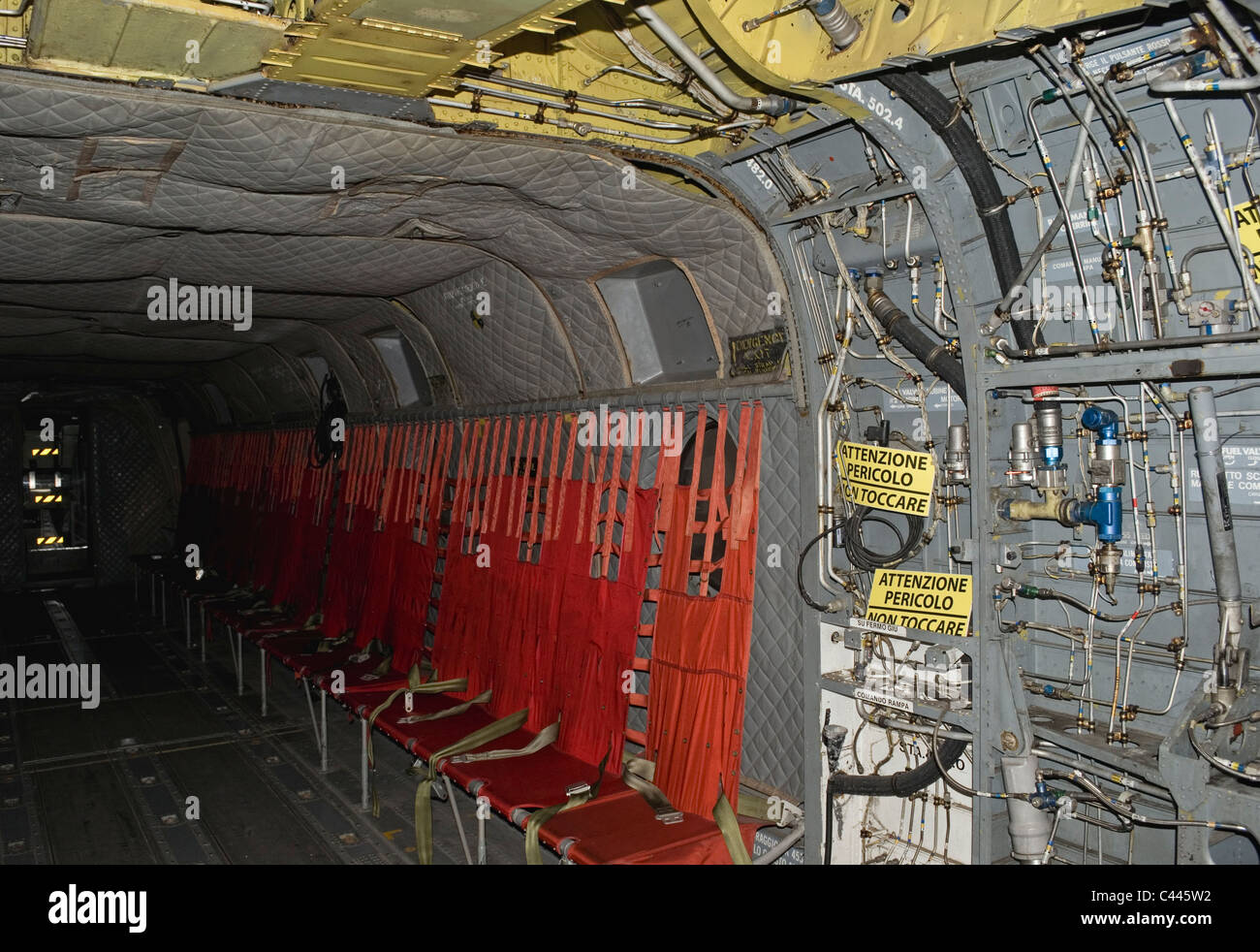 Chinook Helicopter Interior Banque d'image et photos - Alamy