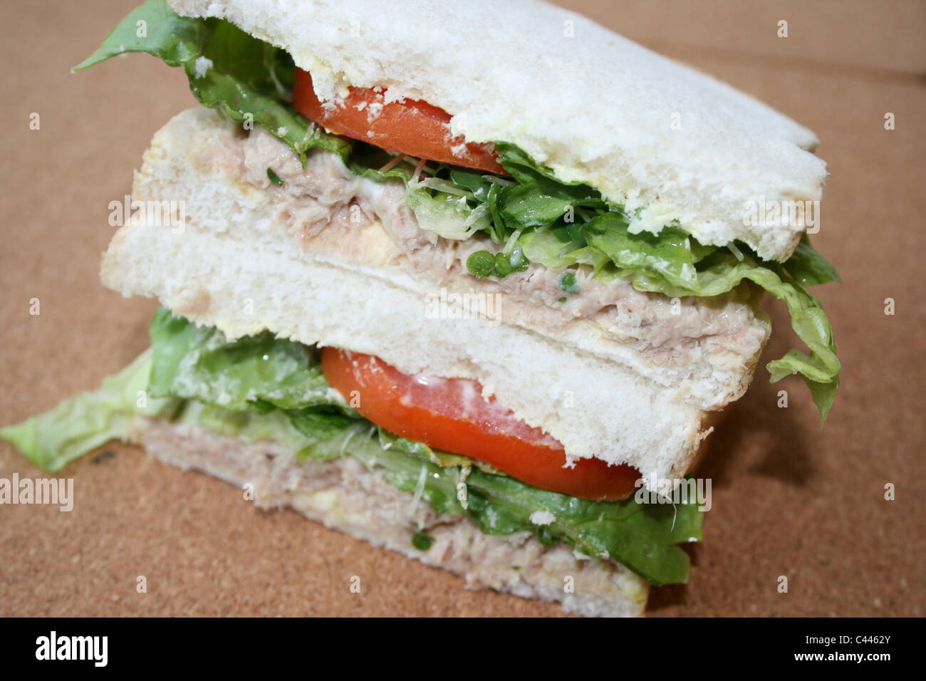 Tuna salad sandwich Banque de photographies et d’images à haute ...