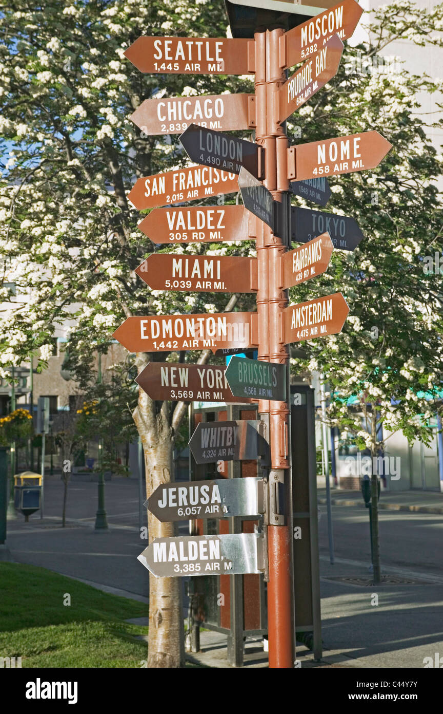 International Signpost Photos & International Signpost Images - Alamy