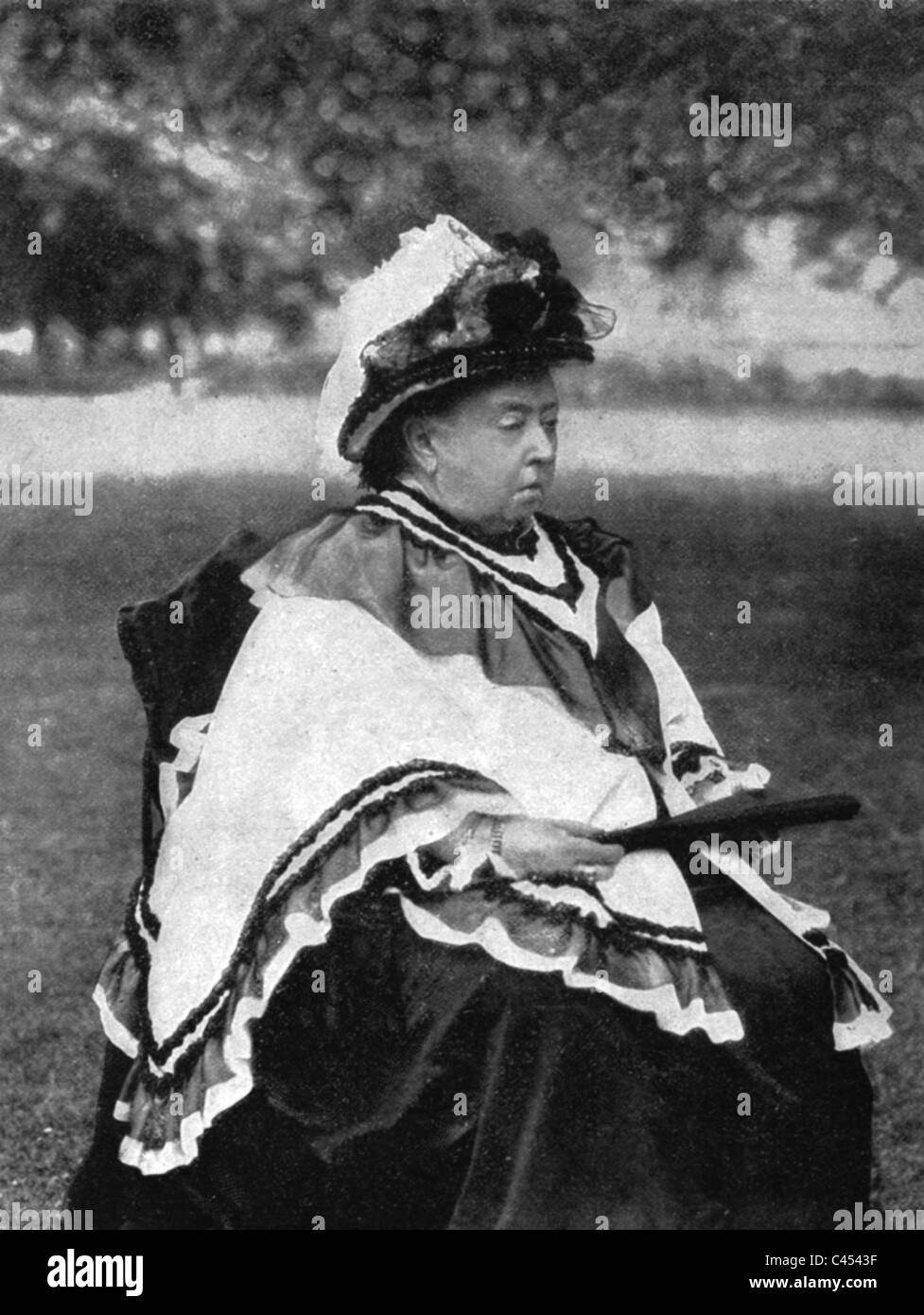 Portrait de reine victoria Banque d'images noir et blanc - Alamy