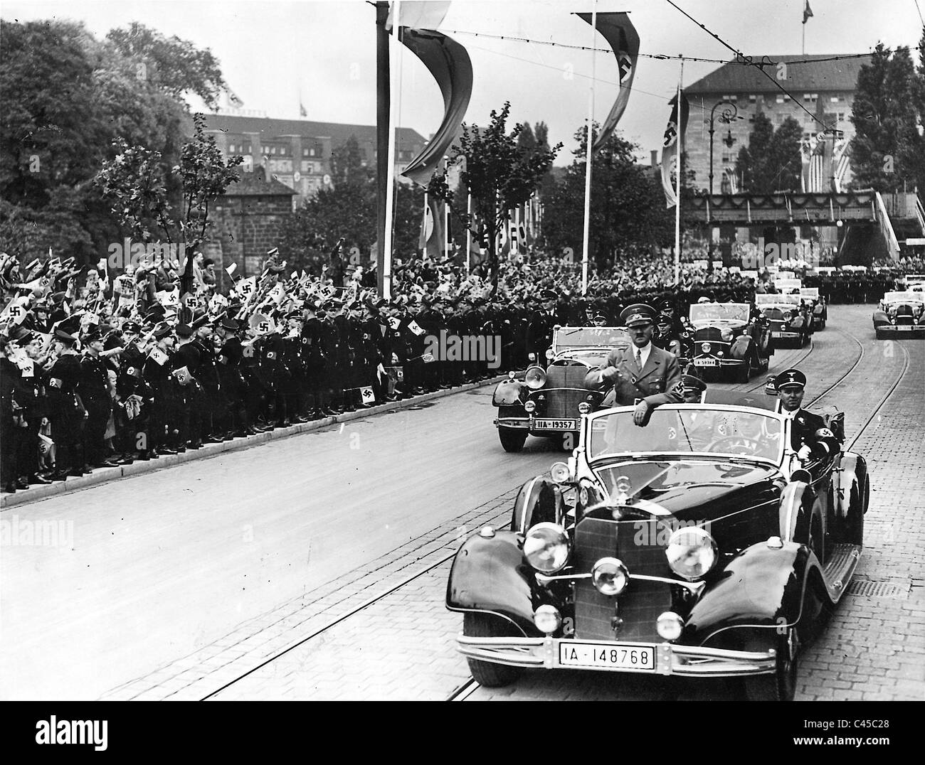 Adolf Hitler à Nuremberg, 1938 Photo Stock - Alamy