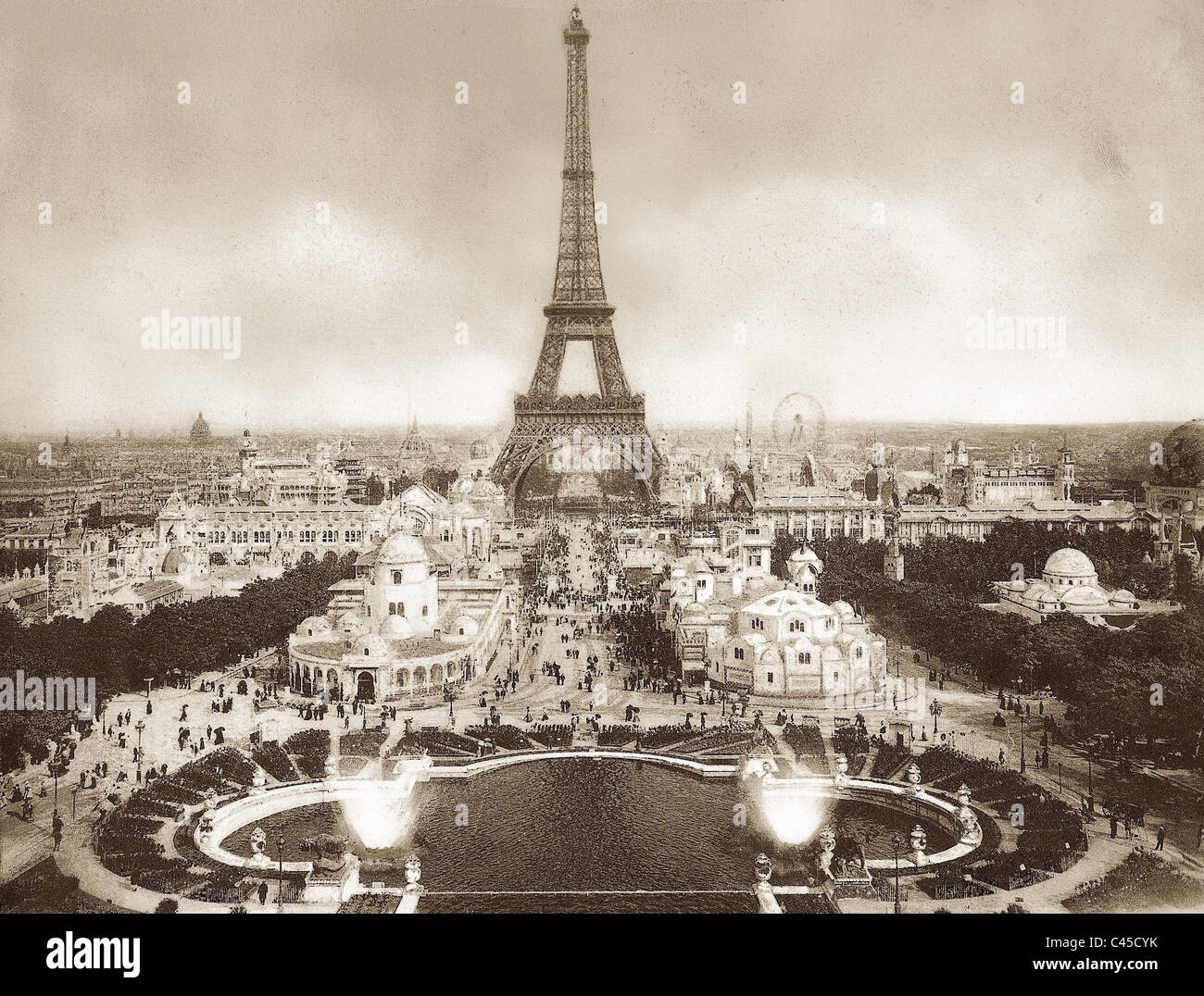 Exposition Universelle de Paris, 1900 Photo Stock - Alamy