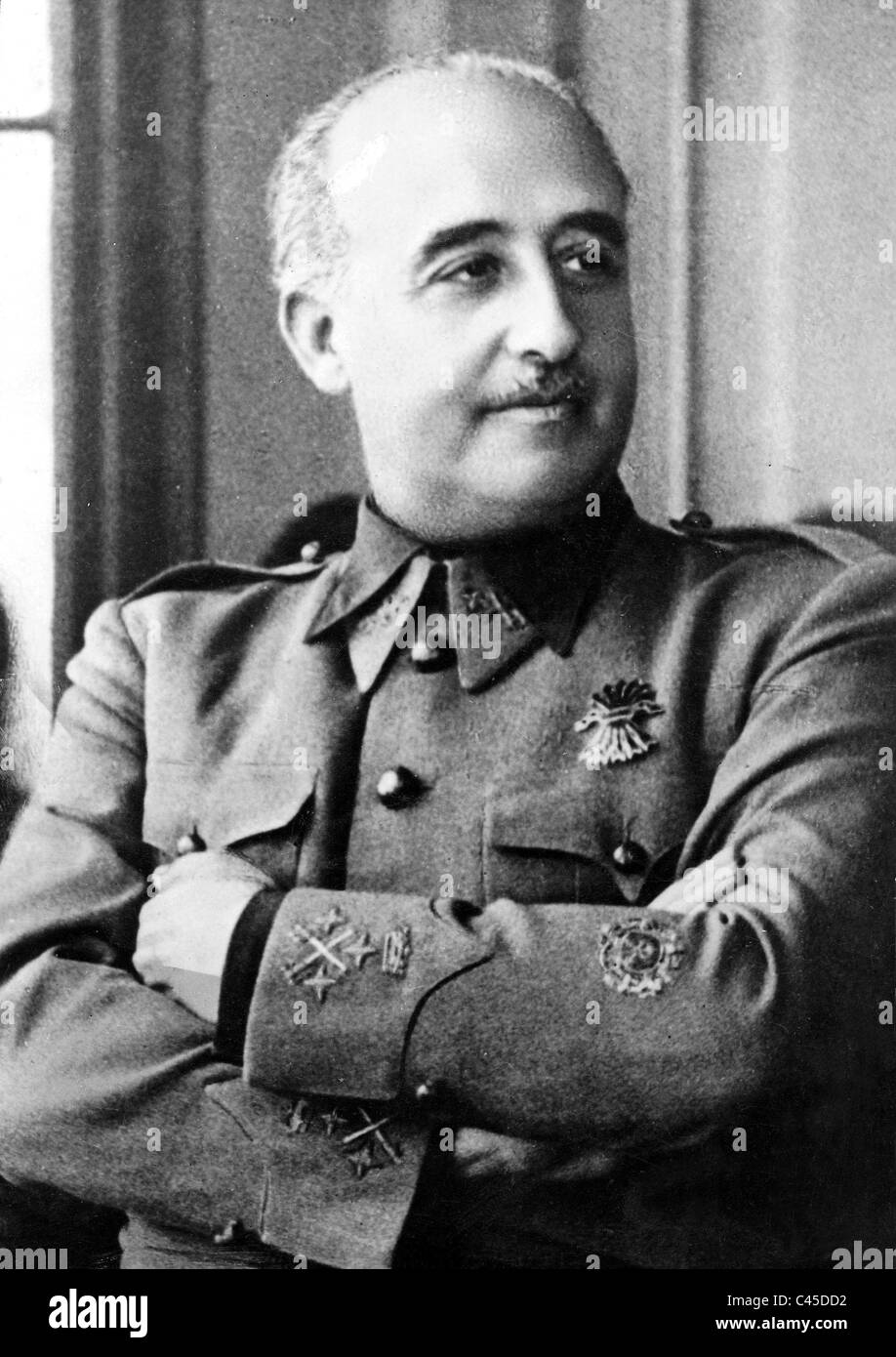 Francisco franco Banque d'images noir et blanc - Alamy
