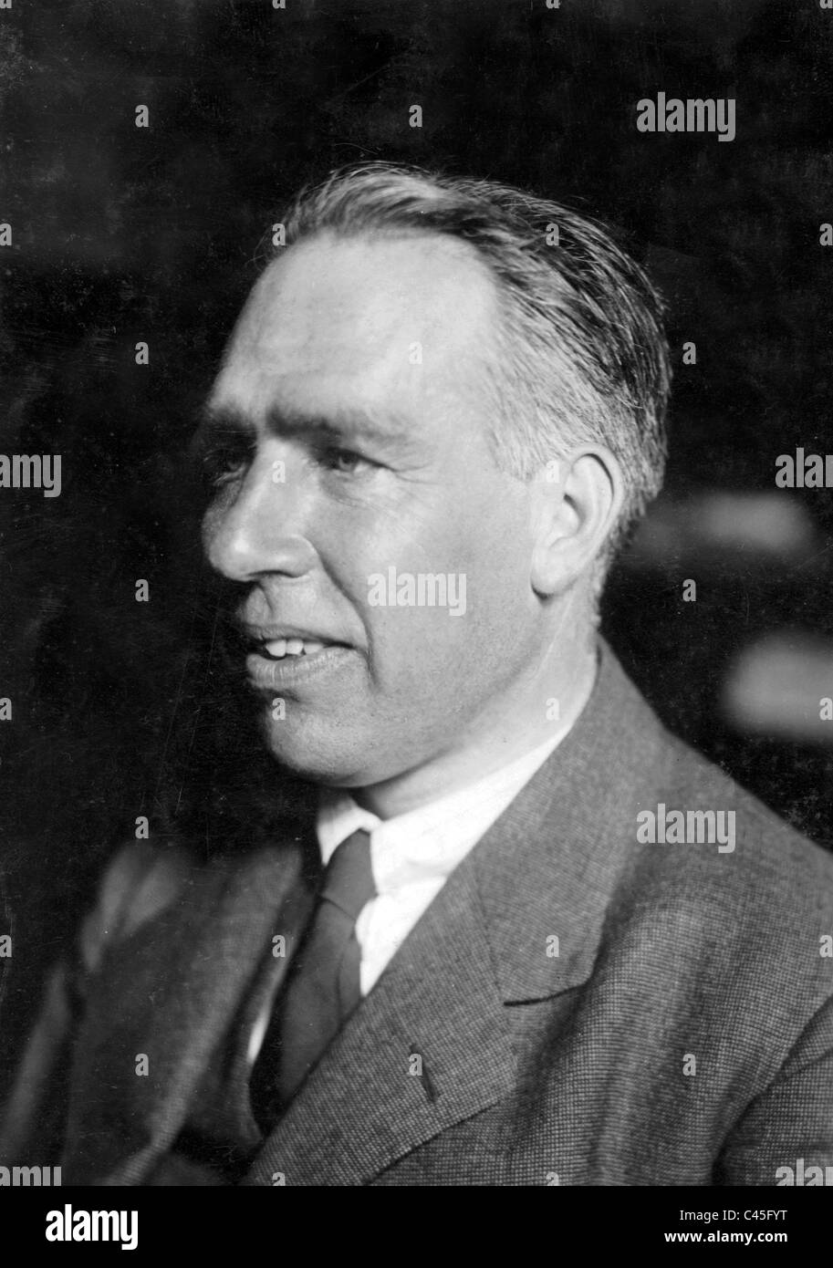 Niels bohr Banque d'images noir et blanc - Alamy