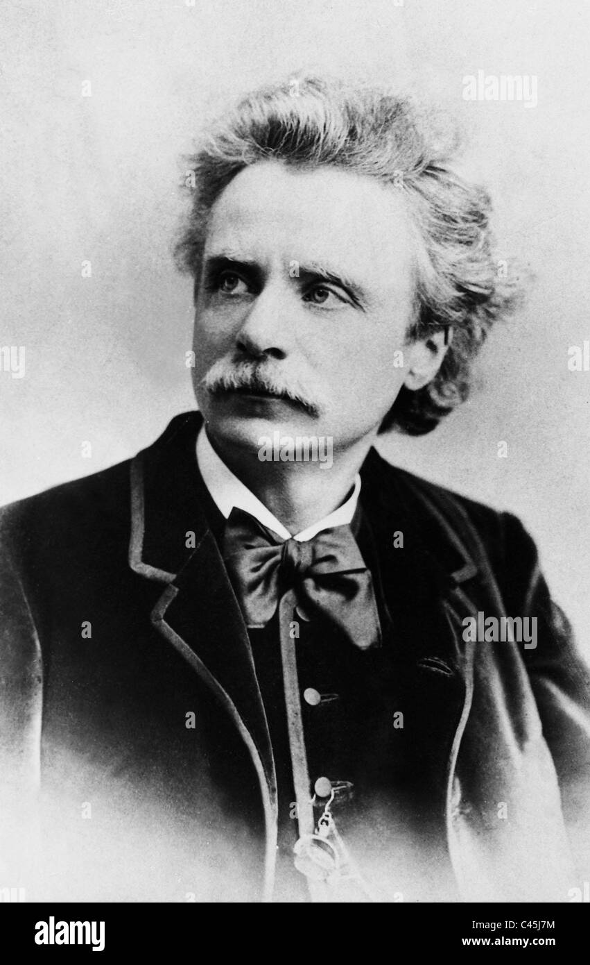 Edvard grieg portrait composer Banque de photographies et d’images à ...