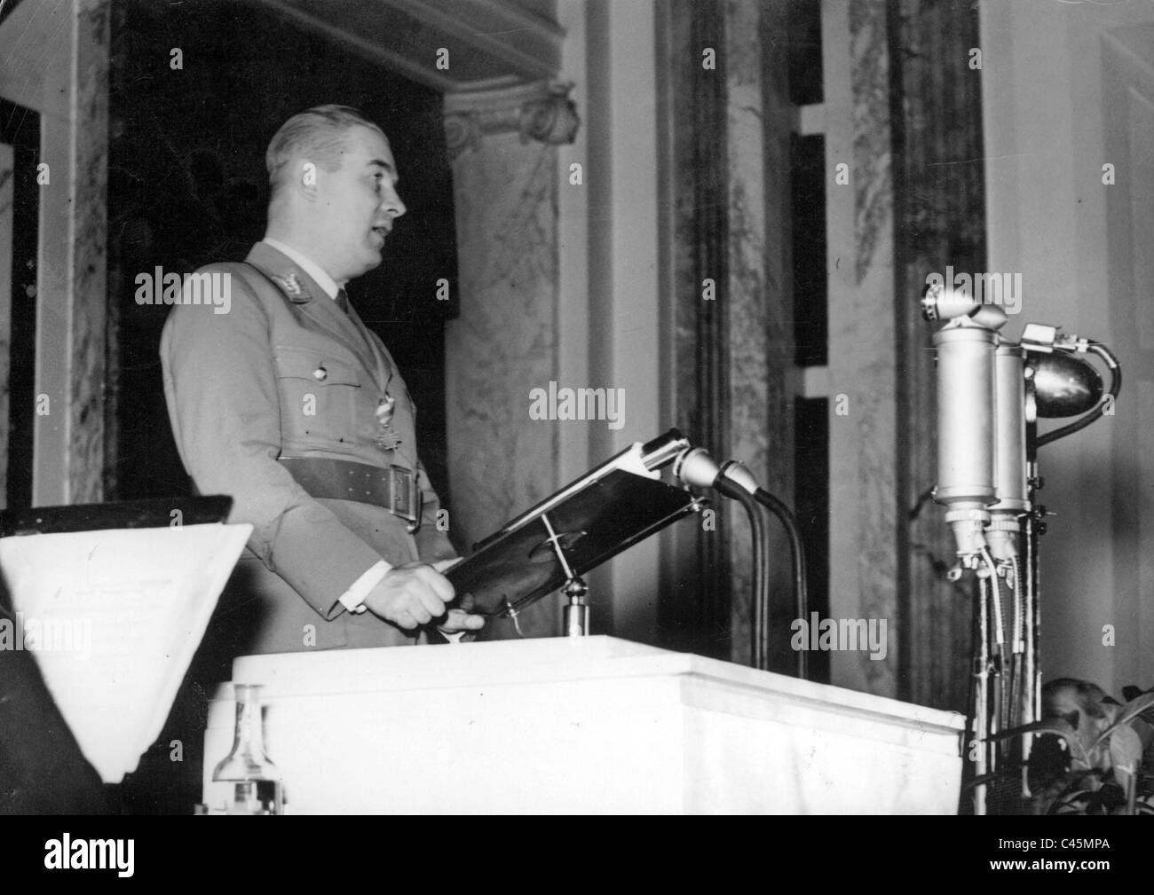 Odilo globocnik Banque d'images noir et blanc - Alamy