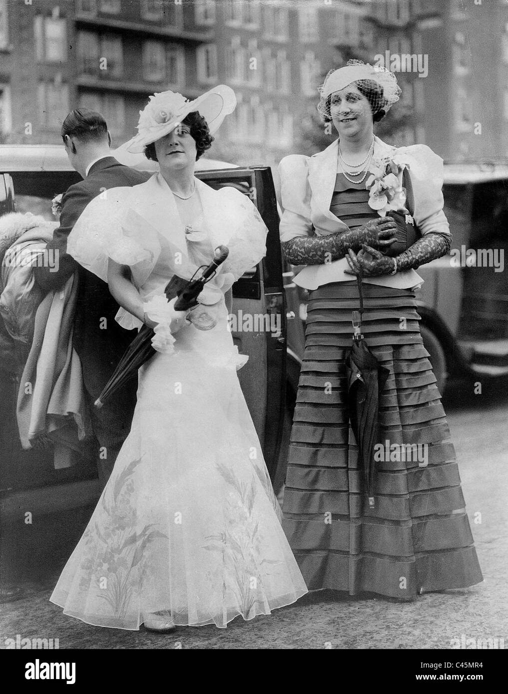 La mode des femmes 1936 Banque d'images noir et blanc - Alamy