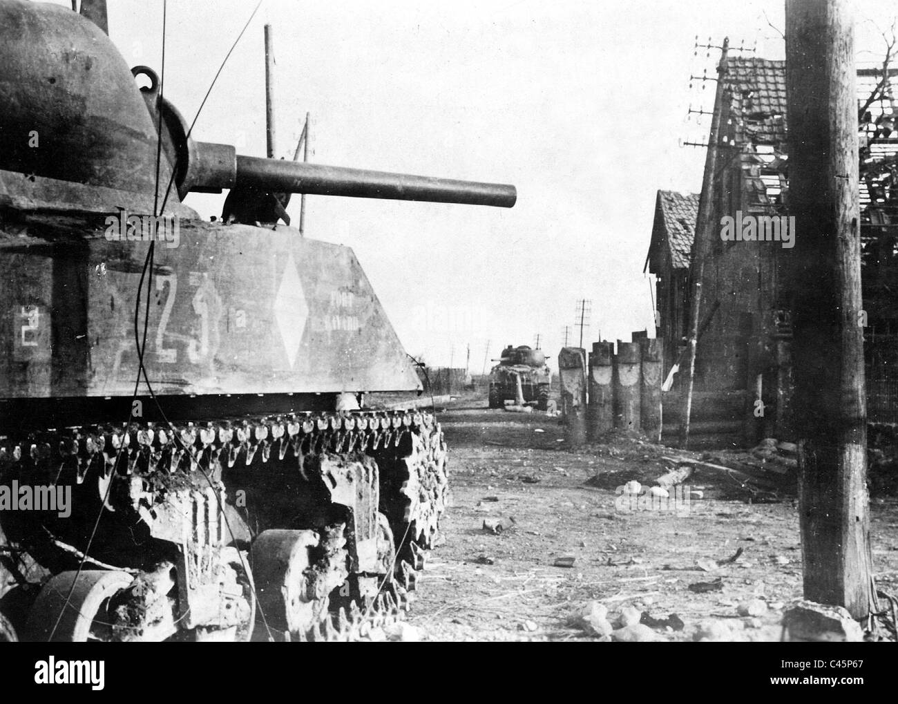 Sherman tank Banque de photographies et d’images à haute résolution - Alamy