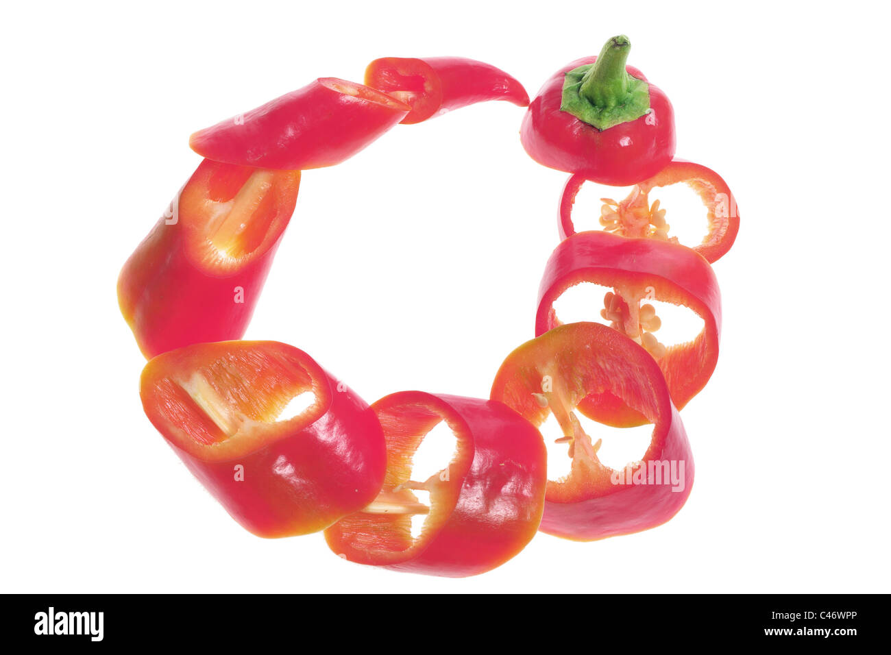 Couper la banane Banque de photographies et d’images à haute résolution ...