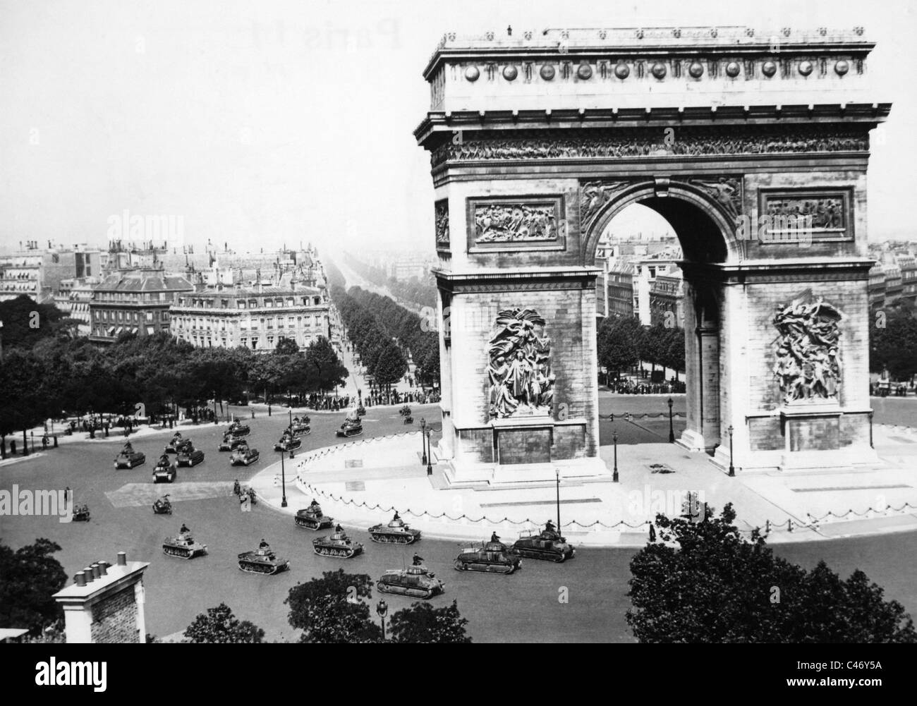 Seconde Guerre mondiale : Parades allemand à Paris, à partir de juillet ...