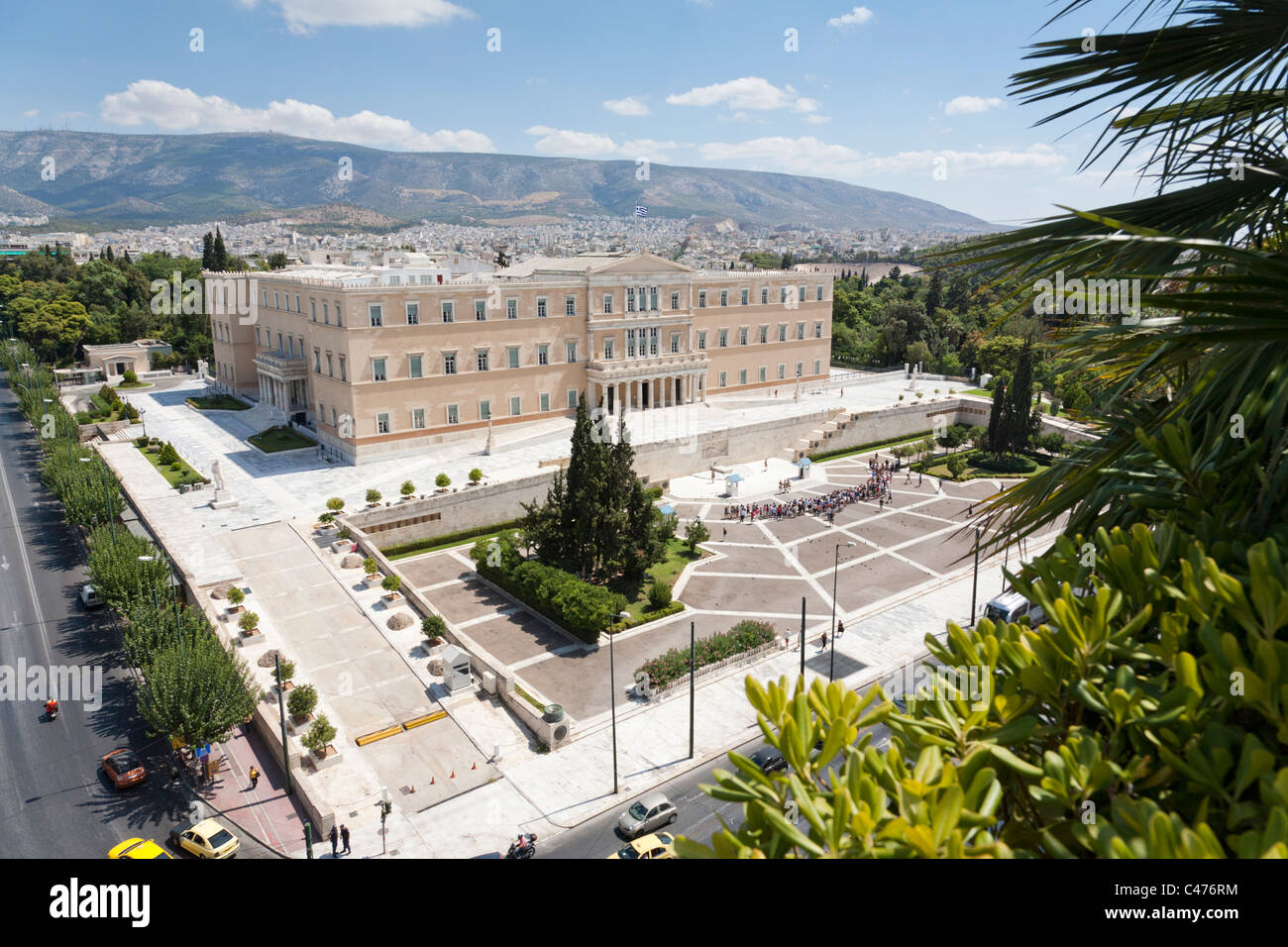 Le Parlement et le monument du Soldat inconnu, Athènes Grèce Photo ...
