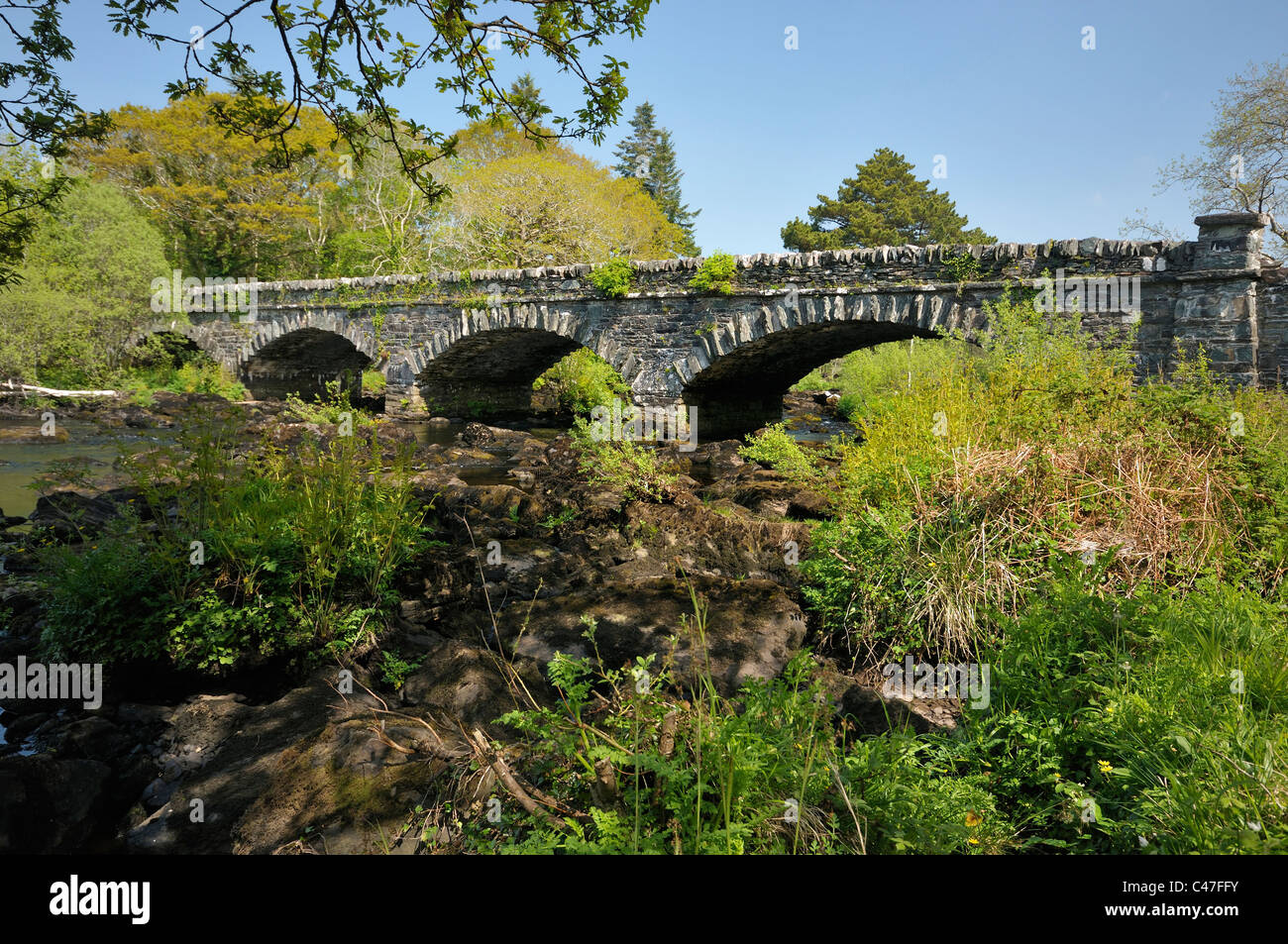 Caragh bridge Banque de photographies et d’images à haute résolution ...