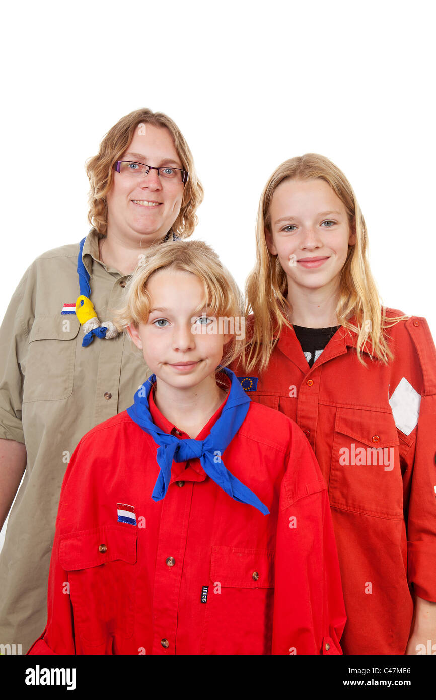 Scout filles Banque de photographies et d’images à haute résolution - Alamy
