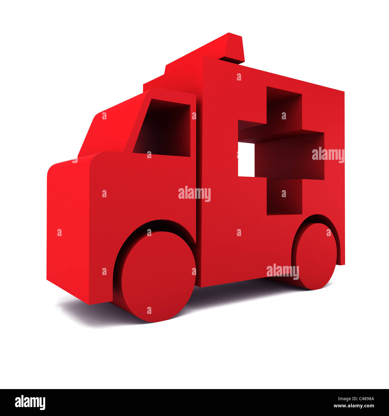 Ambulance red cross Banque de photographies et d’images à haute ...