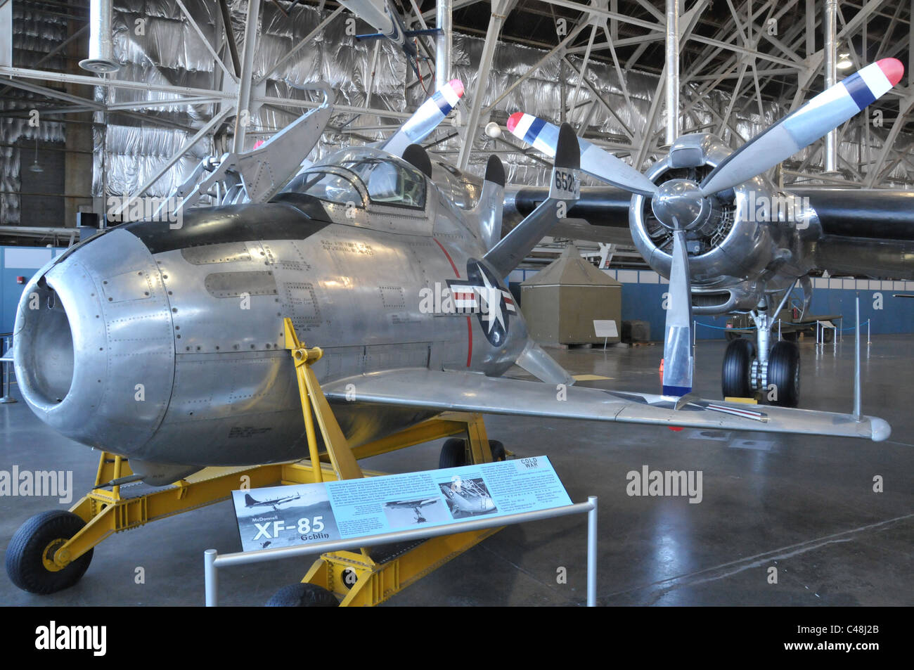 McDonnell XF-85 Goblin Photo Stock - Alamy