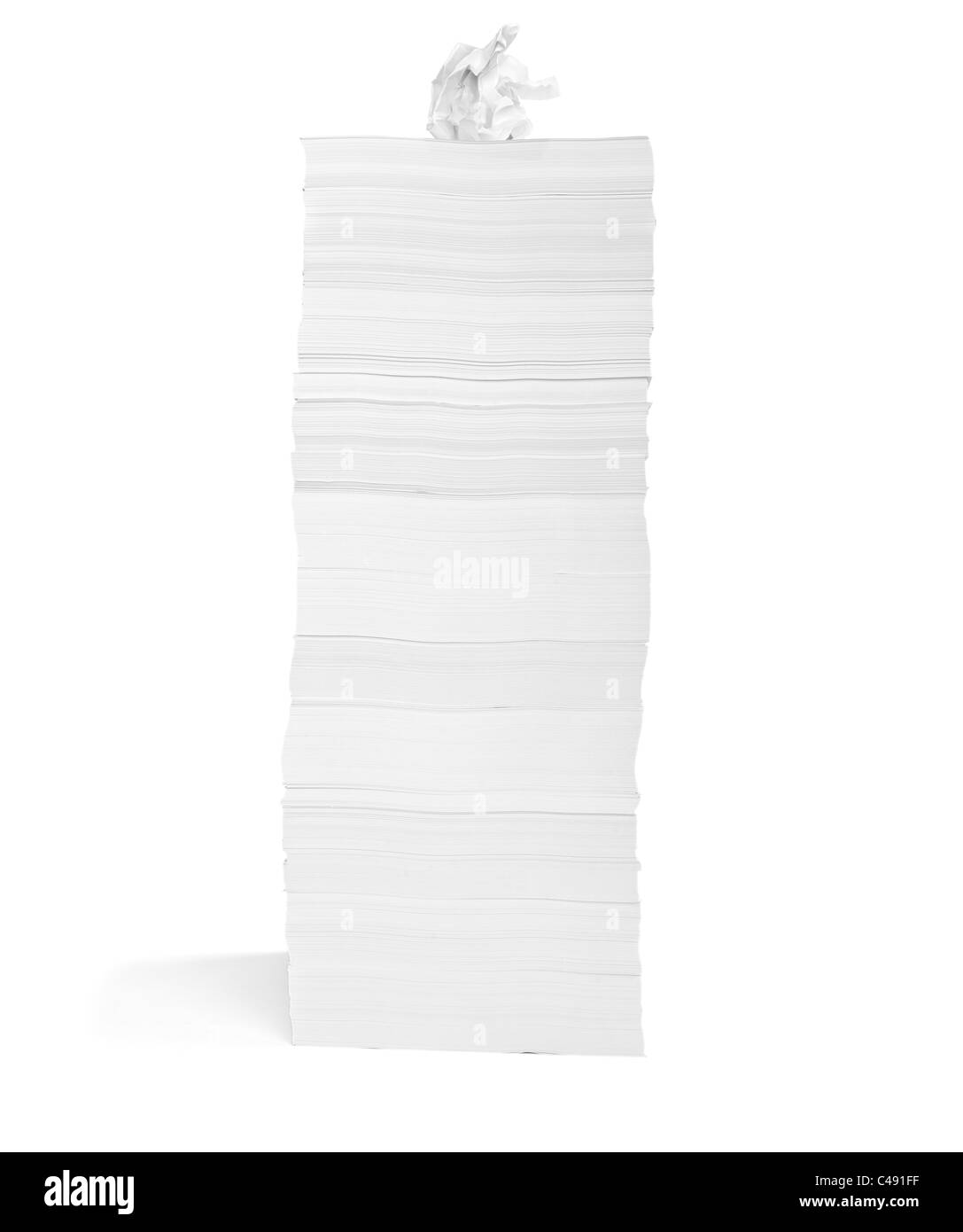 Pile de papier Banque de photographies et d’images à haute résolution ...