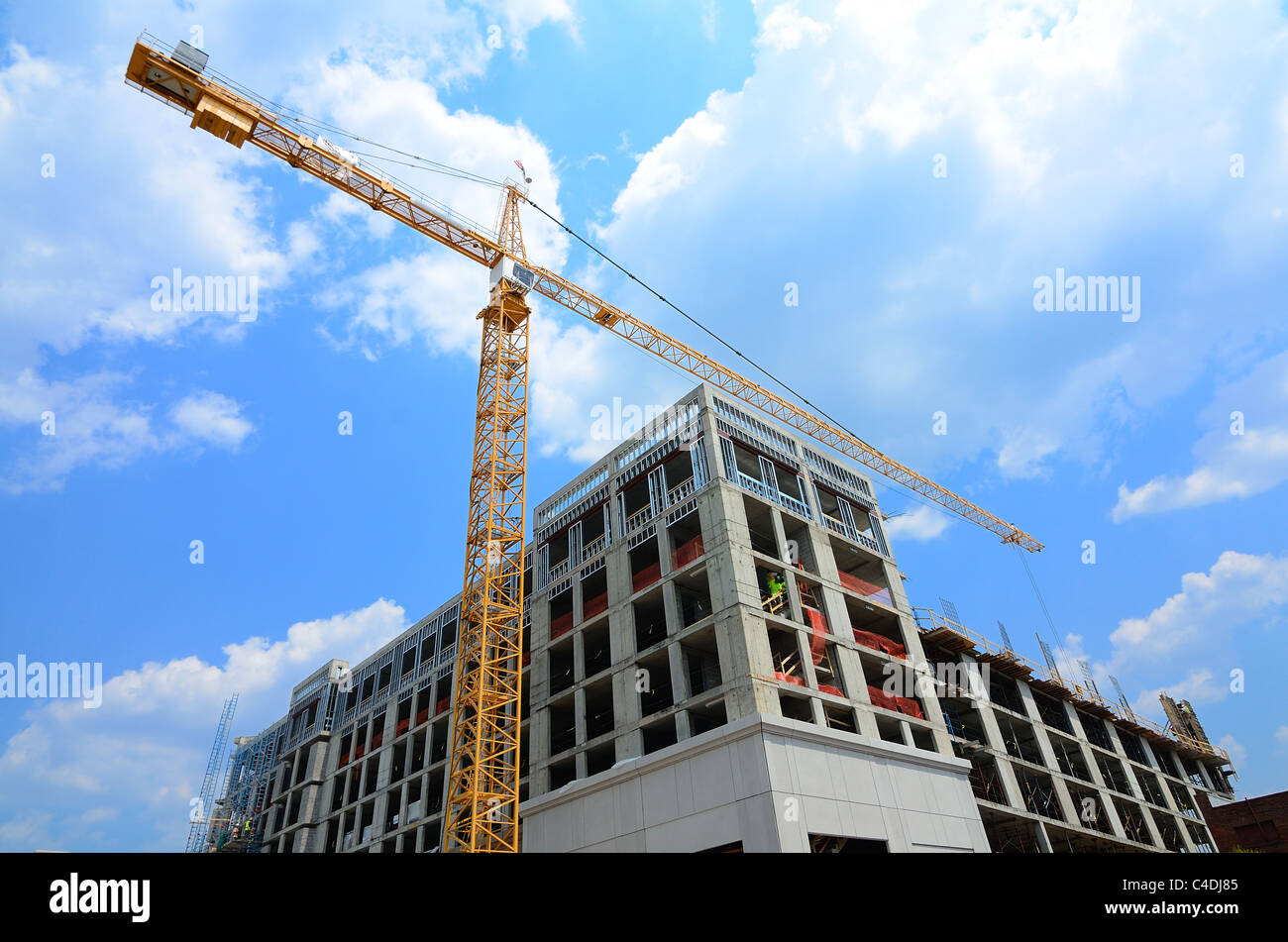 Architecture de la grue de construction Banque de photographies et d ...