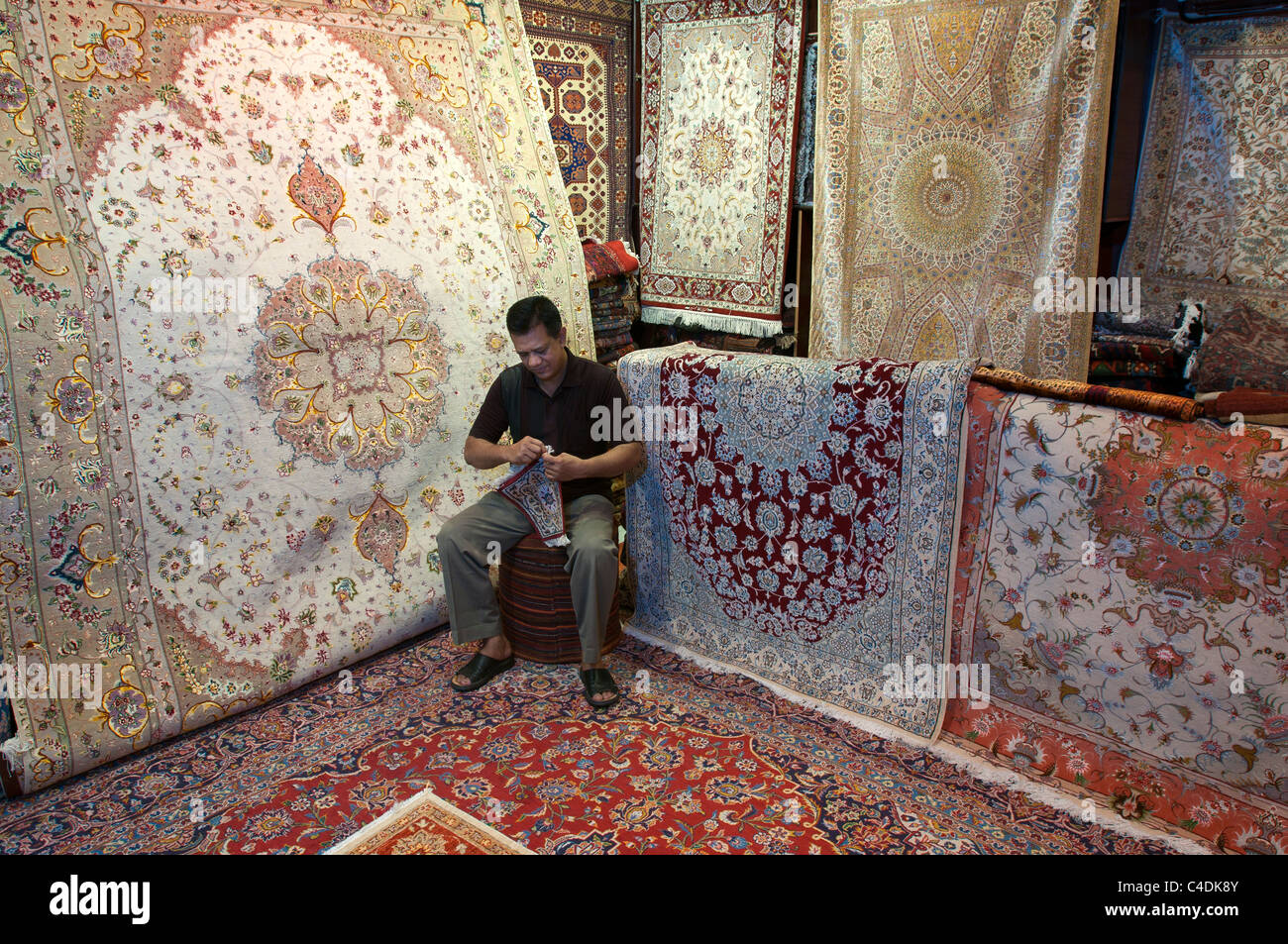 Marchand de tapis Banque de photographies et d’images à haute ...
