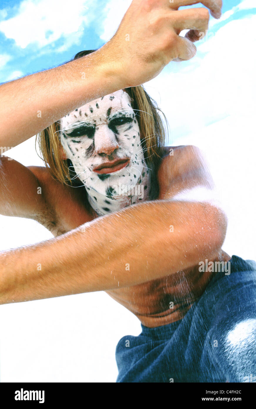 Leopard man Banque de photographies et d’images à haute résolution - Alamy