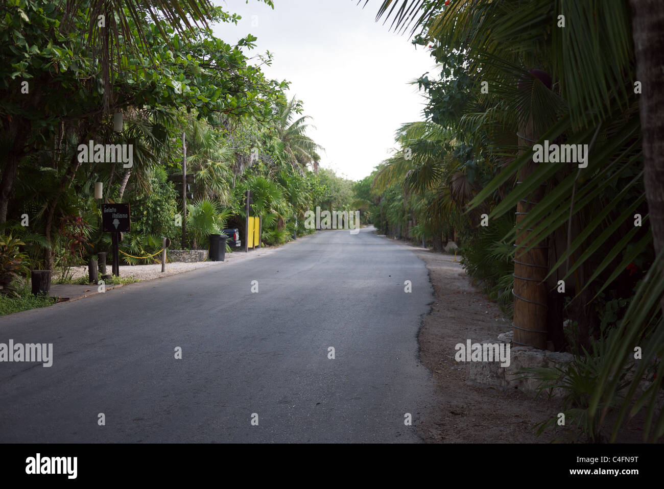 Tulum road Banque de photographies et d’images à haute résolution - Alamy