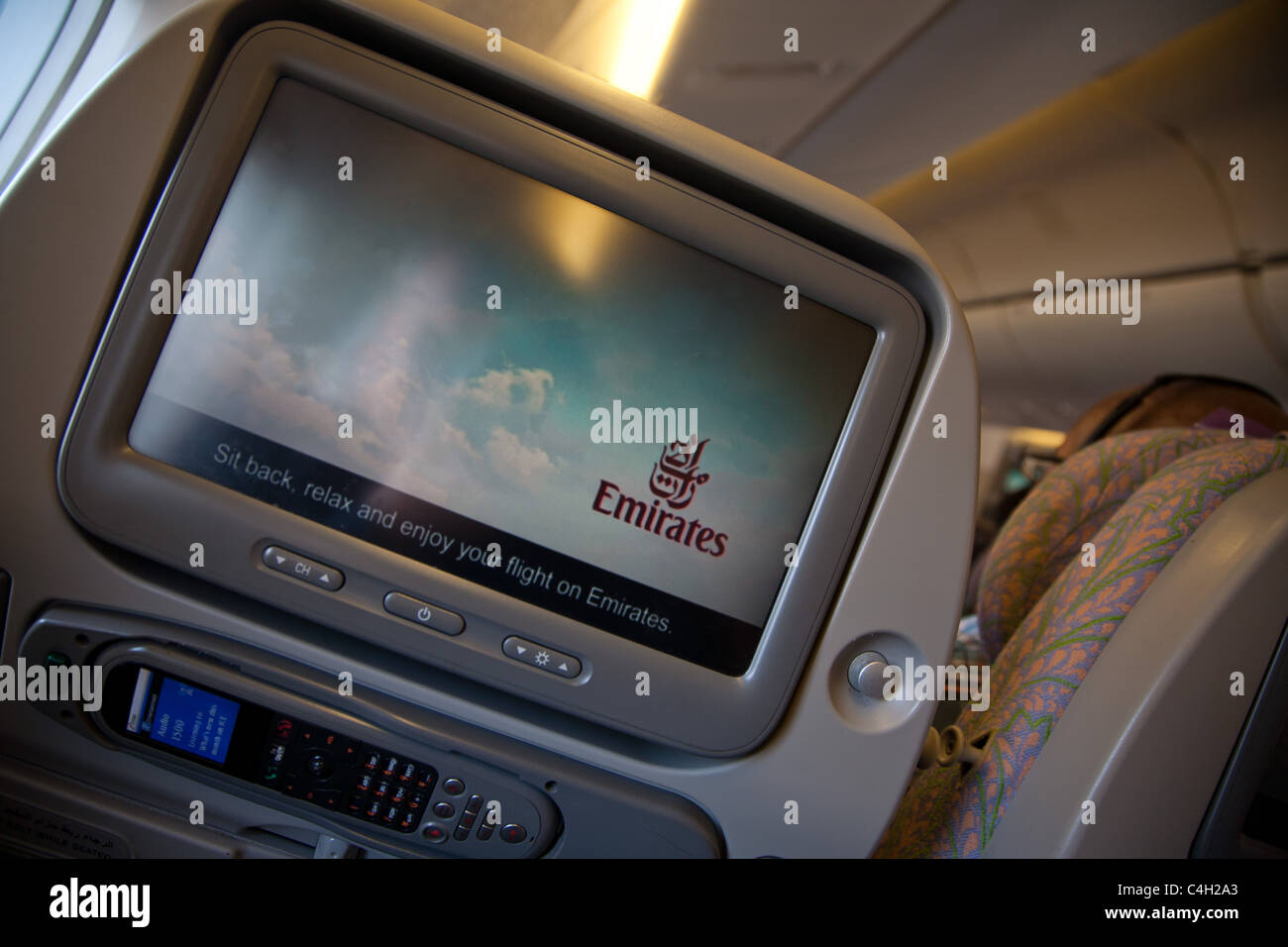 Emirates plane seat Banque de photographies et d’images à haute ...