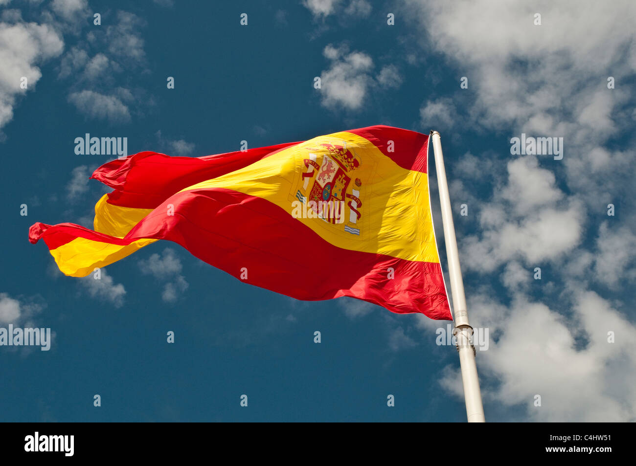 Drapeau espana Banque de photographies et d’images à haute résolution ...