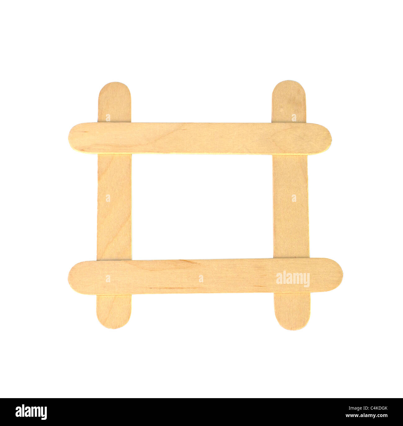 Popsicle stick craft Banque de photographies et d’images à haute ...