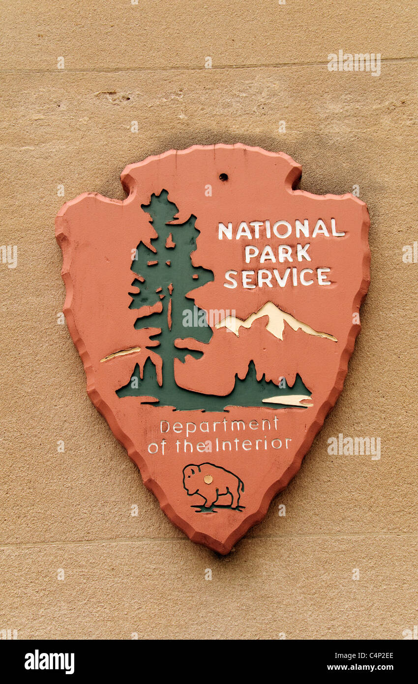 Logo du service des parcs nationaux Banque de photographies et d’images ...
