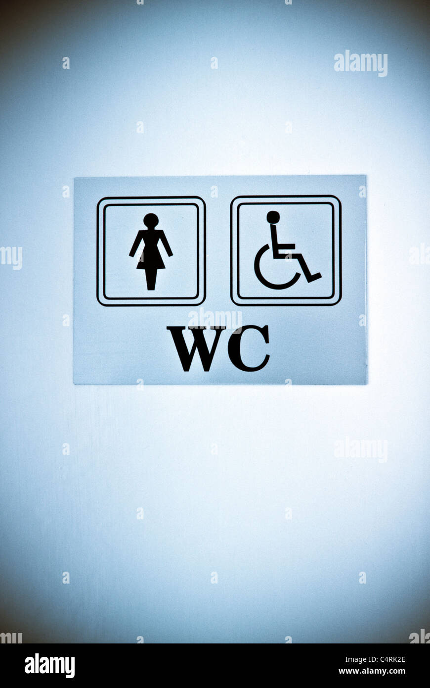 Toilettes icônes handicapé Banque de photographies et d’images à haute ...